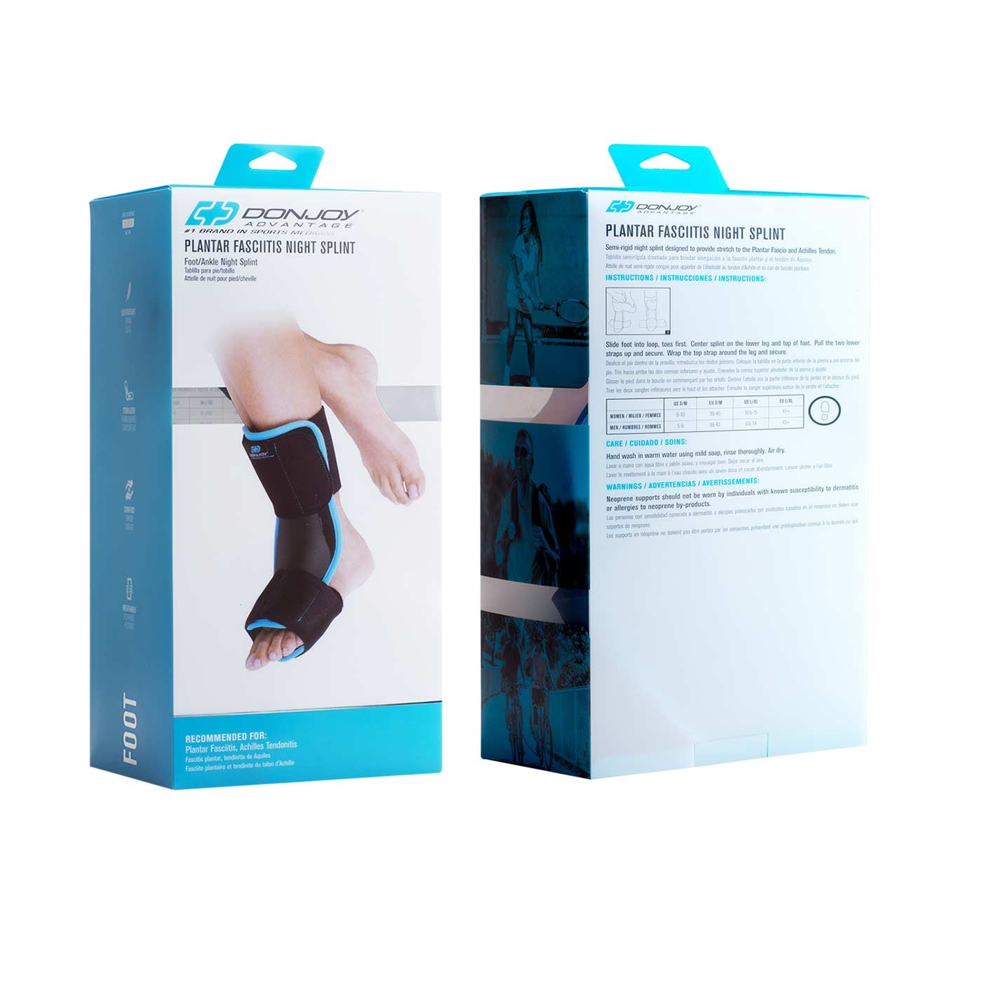 DonJoy Advantage Plantar Fasciitis Night Splint & Achilles Tendonitis Brace DonJoy Advantage Plantar Fasciitis Night Splint & Achilles Tendonitis Brace